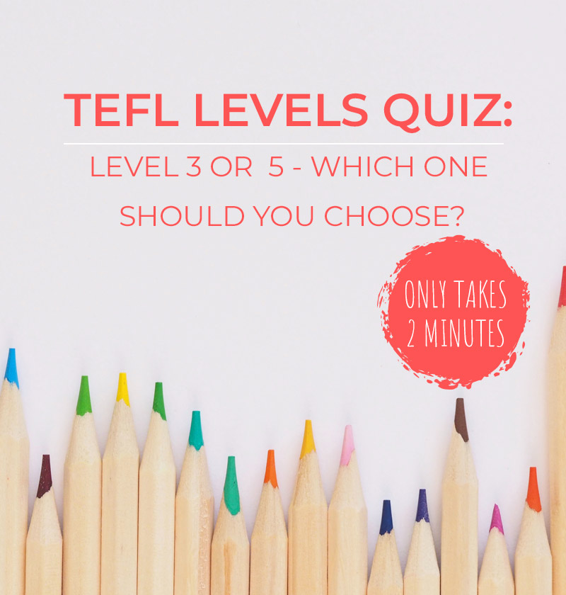 Course Levels TEFL Quiz | i-to-i TEFL