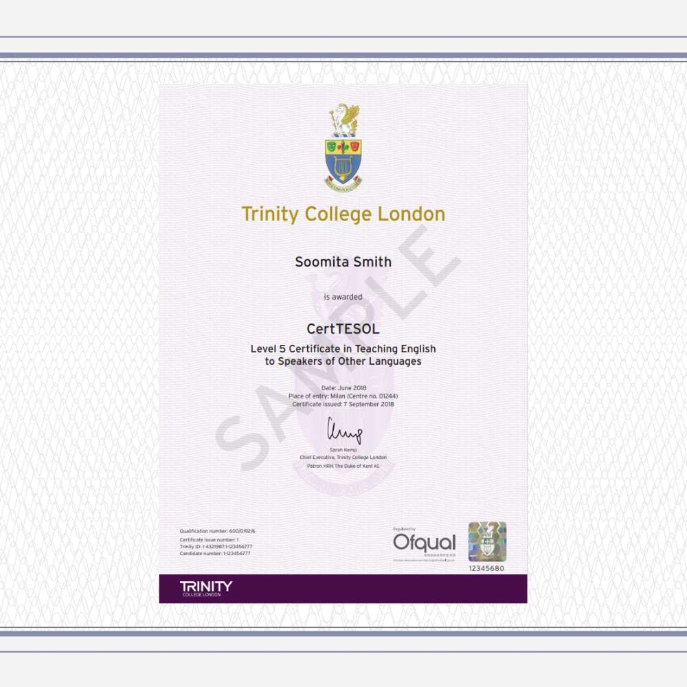 Level 5 Trinity CertTESOL | i-to-i | Get Qualified